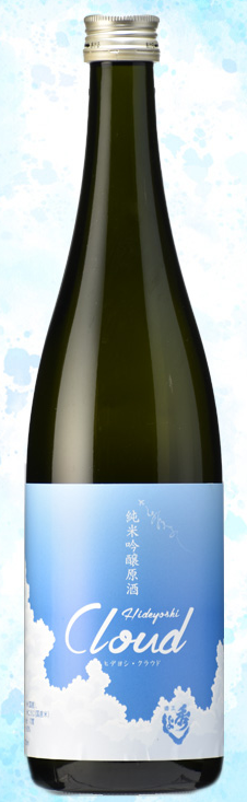 純米酒 HIDEYOSHI CLOUD 1.8L｜酒類・飲料・加工食品・アルコールの卸・販売【株式会社 岡村】